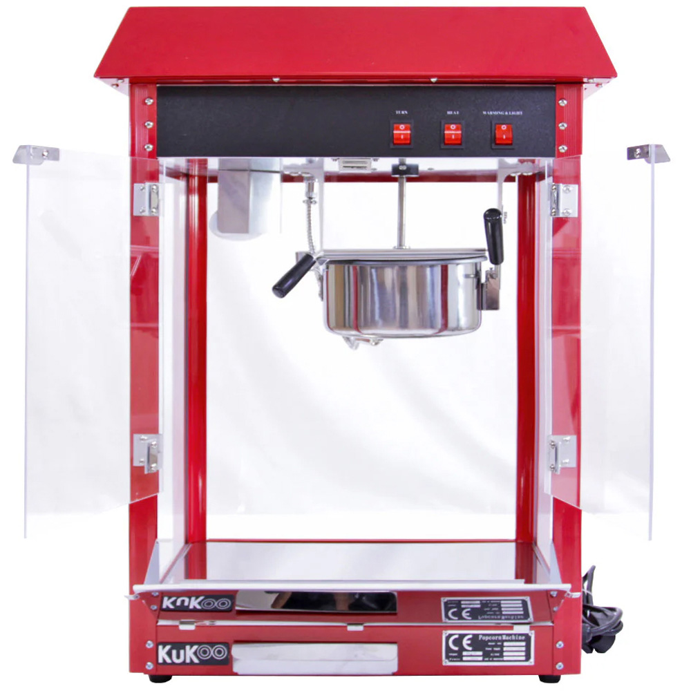 KuKoo Commercial Popcorn Machine 8oz | Wilko