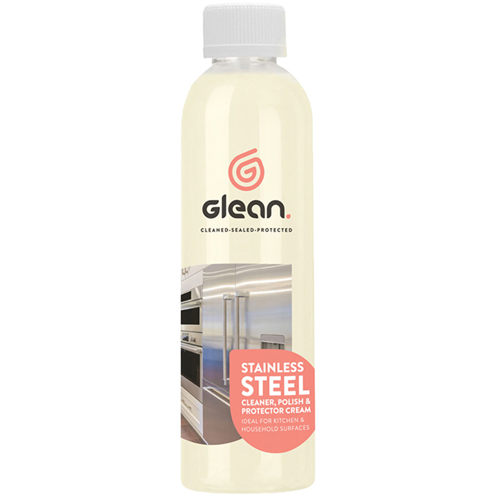 Glean Stainless Steel Cream Cleaner Polish 250ml | Wilko