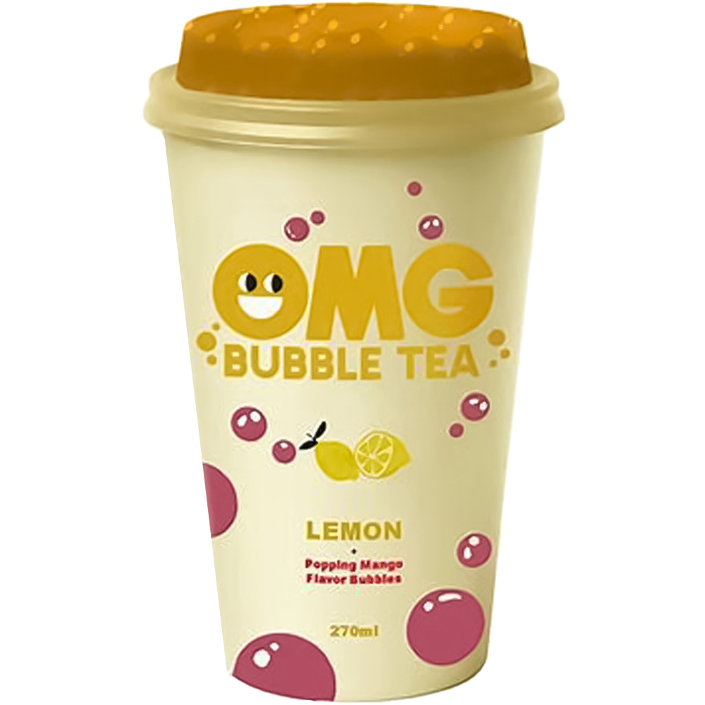 OMG Bubble Tea Lemon Tea 270ml | Wilko