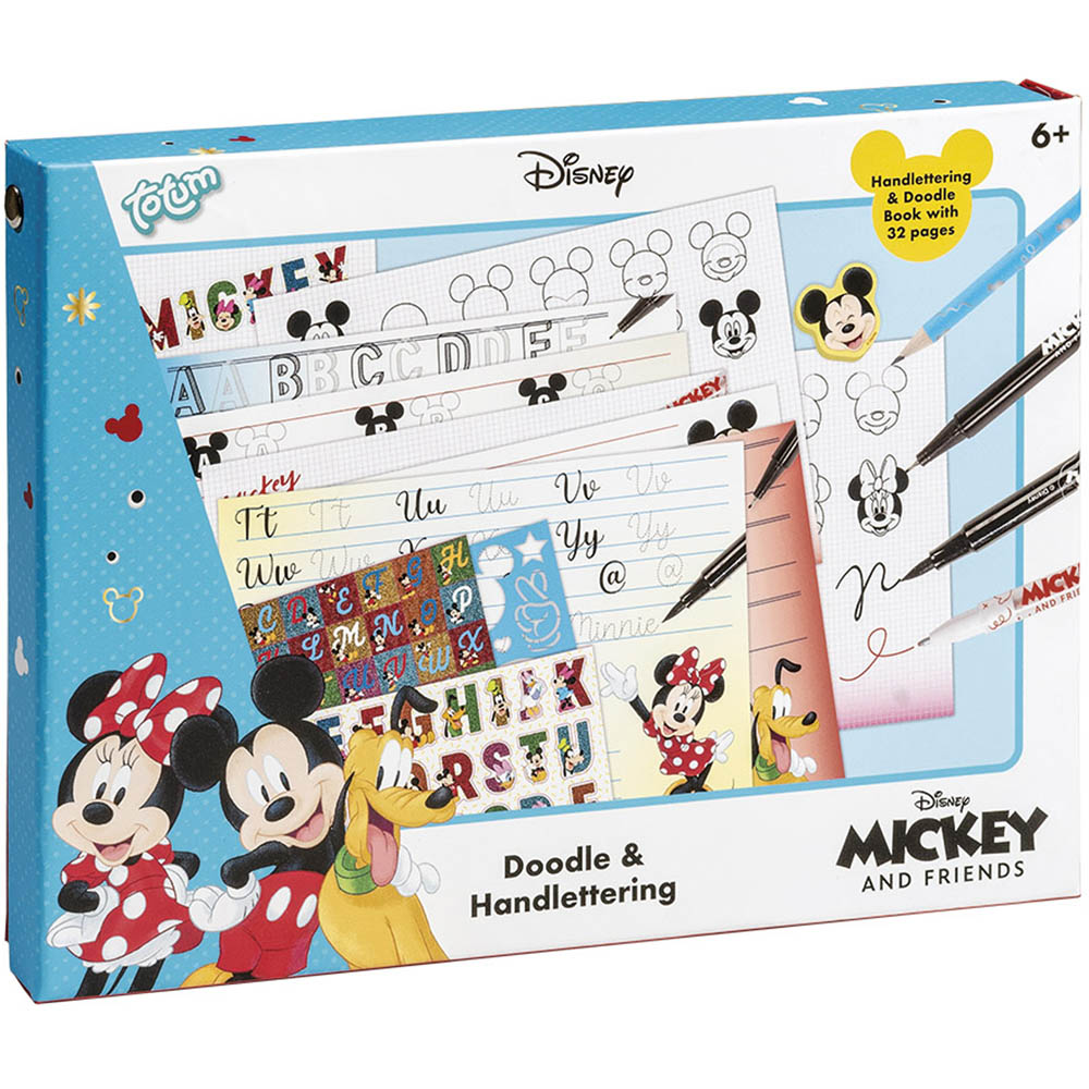 Disney Mickey and Friends Doodle and Lettering Set | Wilko