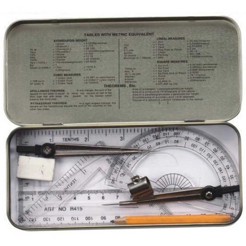 10 Piece Math Set | Wilko