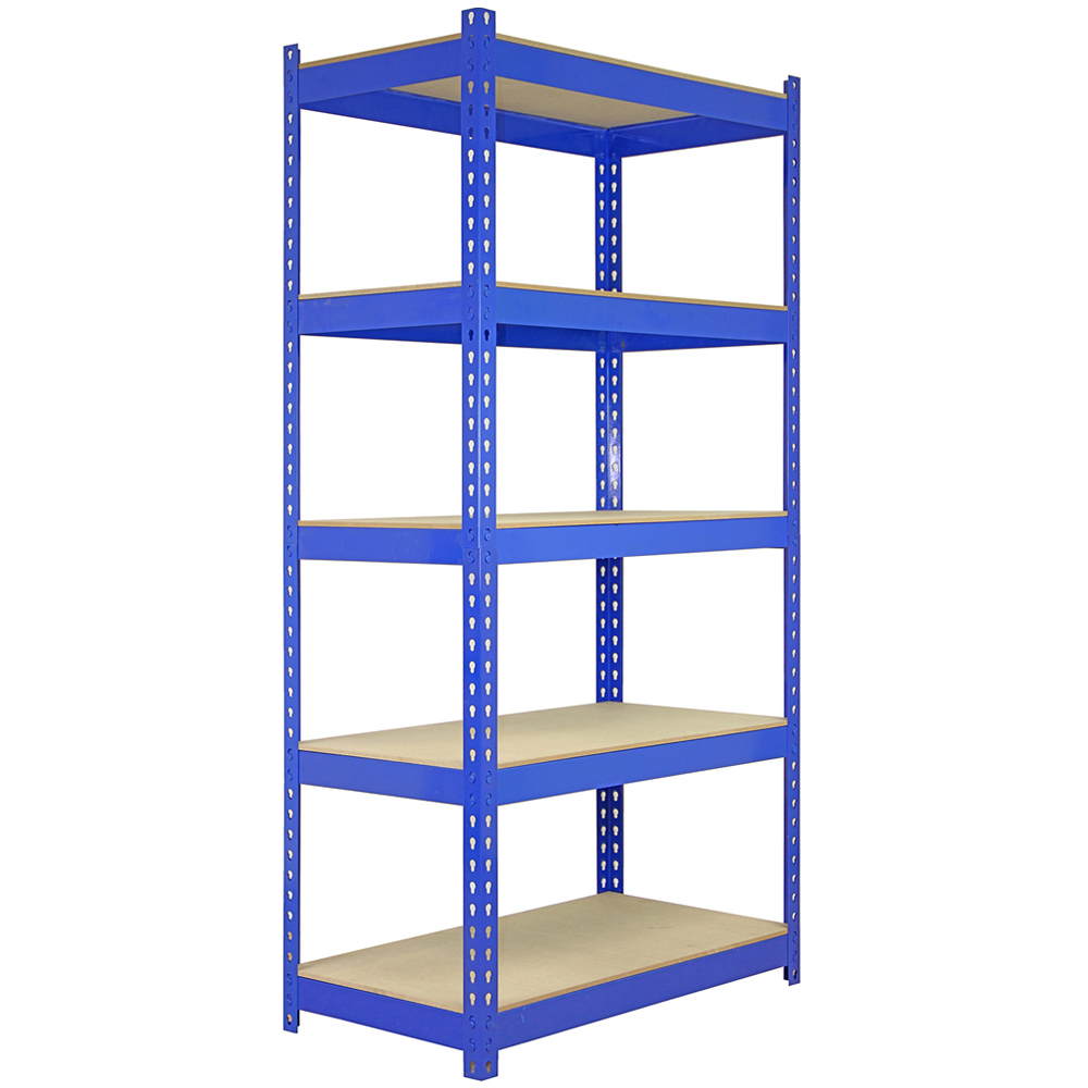 Monster Shop Blue Shelving Unit 90 x 180 x 50cm | Wilko