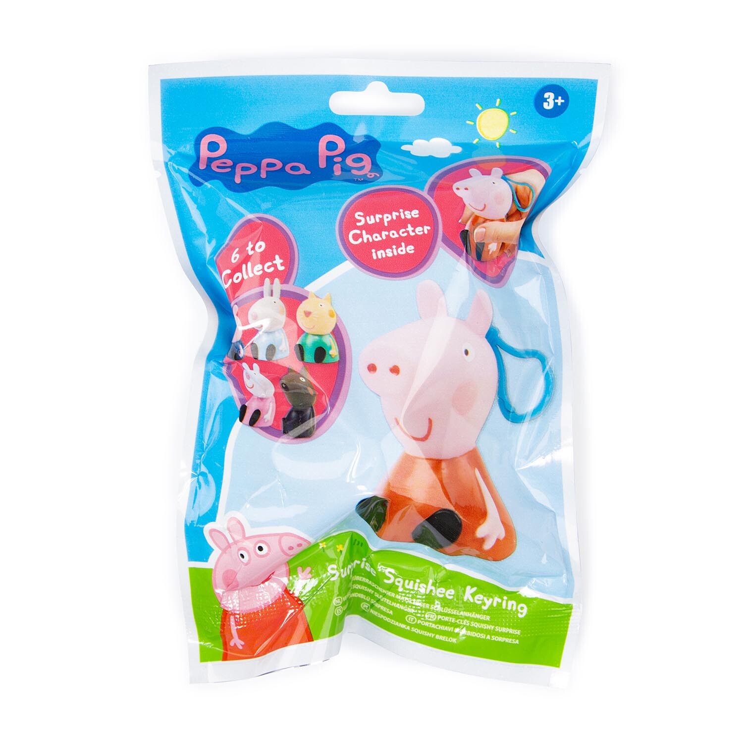 Peppa Pig Squishee Keyring | Wilko