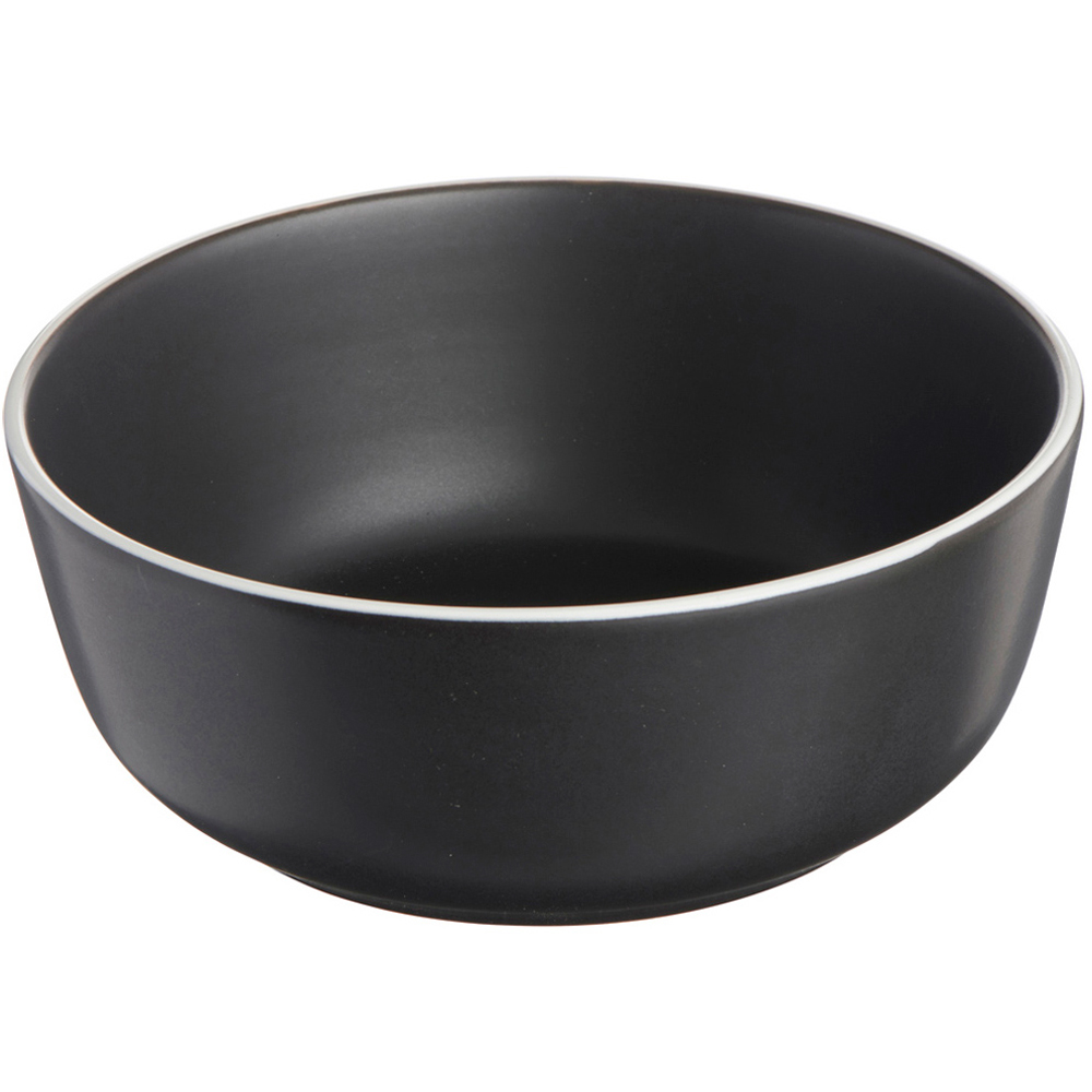 Wilko Black Block Bowl | Wilko