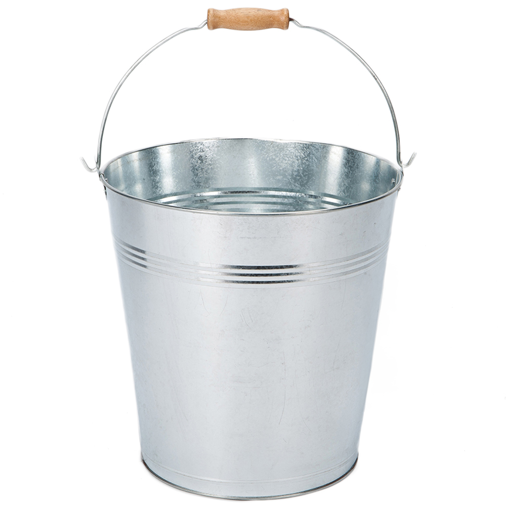 Highlands Homeware Galvanised Bucket 18L | Wilko