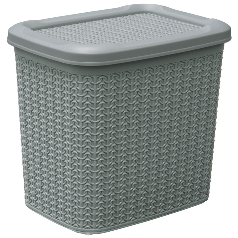 JVL Loop 10L Grey Storage Basket | Wilko