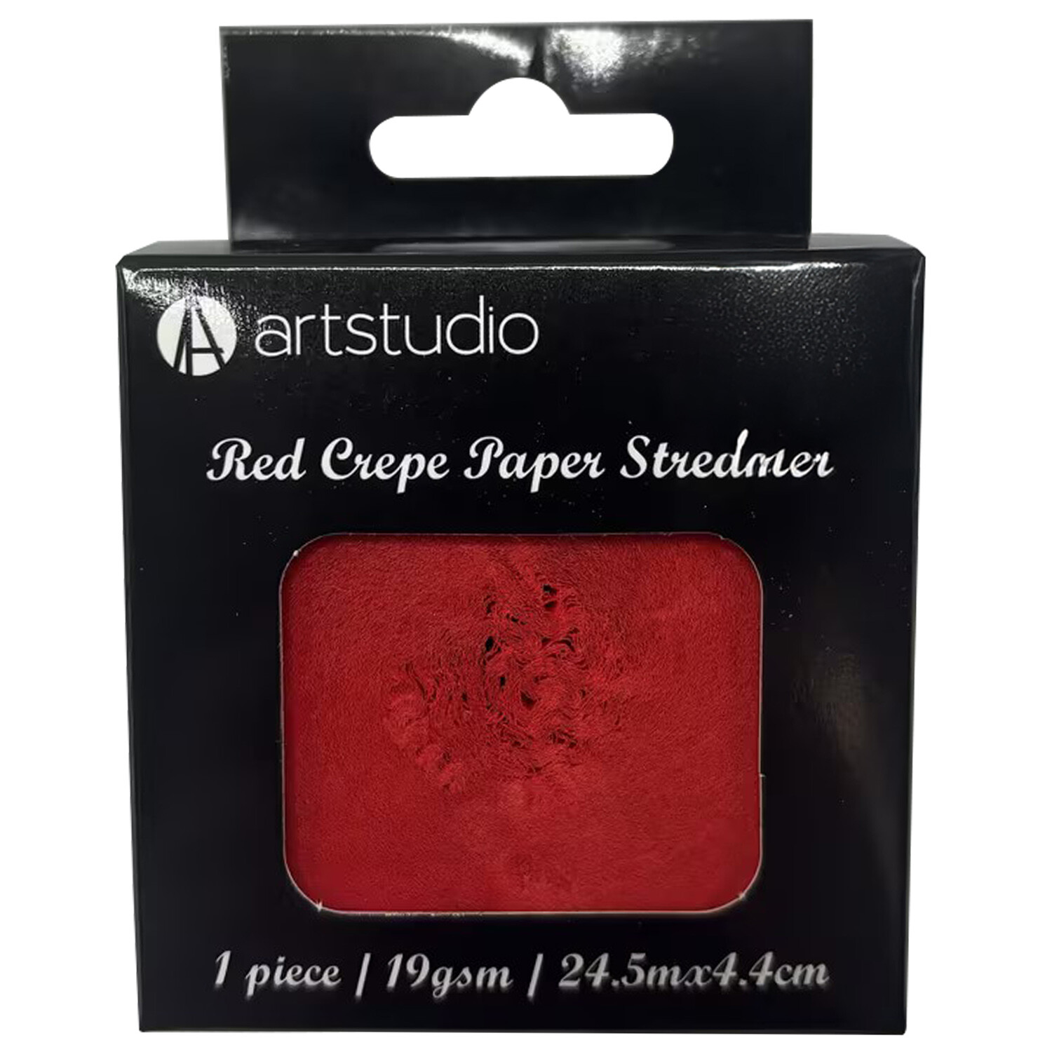 Crepe Paper Streamer - Red | Wilko