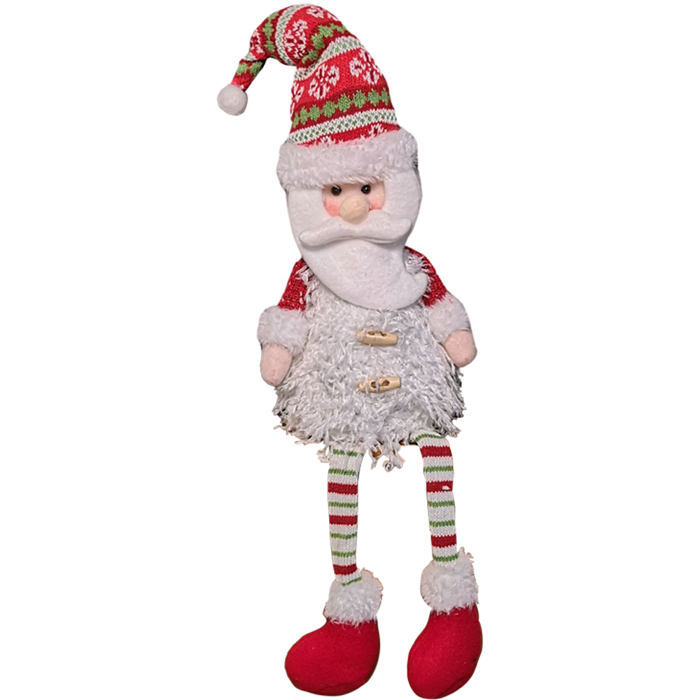 Samuel Alexander Dangly Leg Santa Claus LED Christmas Decoration | Wilko