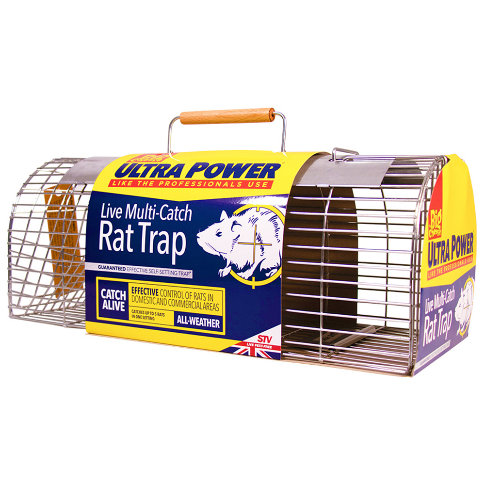 The Big Cheese Ultra Power Multi Catch Rat Trap | Wilko