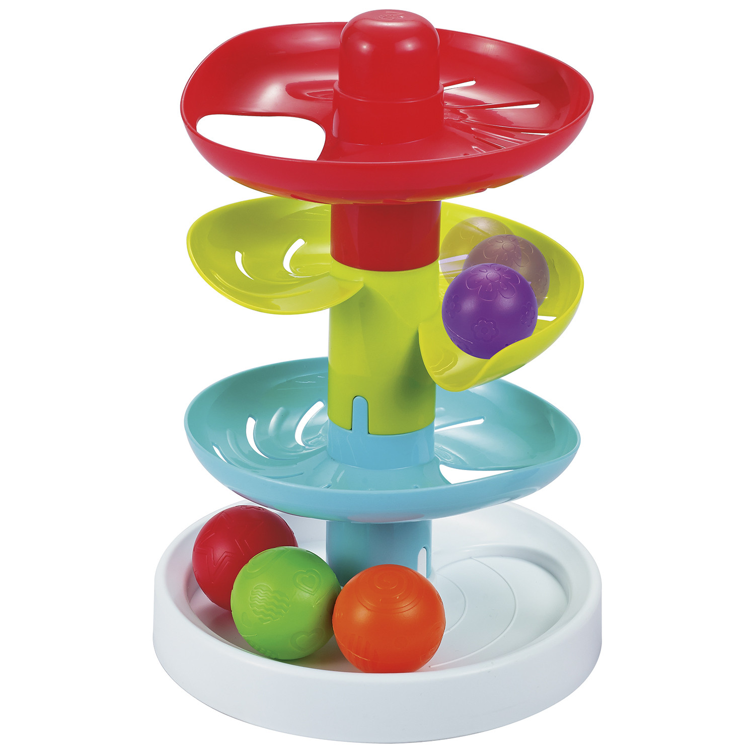 infunbebe Colourful Roll And Drop Toy | Wilko