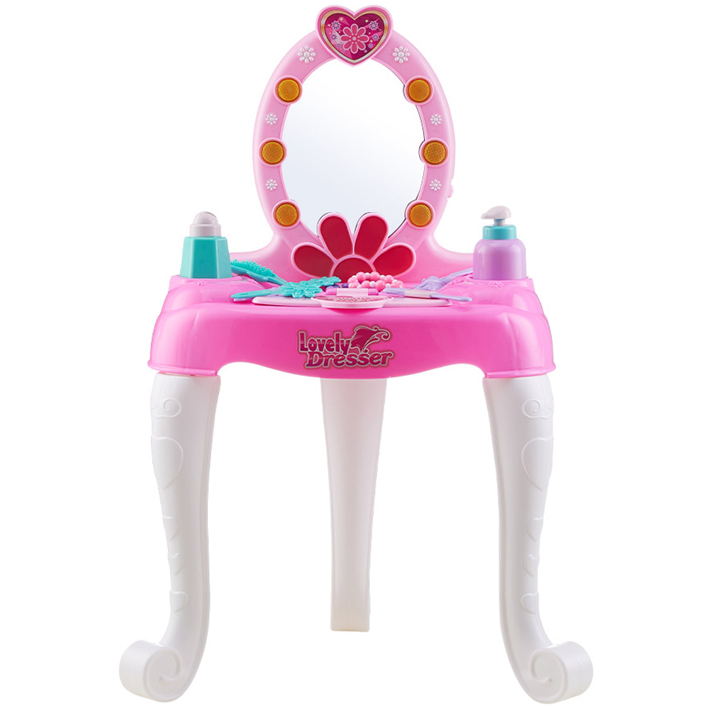 Living and Home Kids Dressing Table Toy Set with Lights | Wilko
