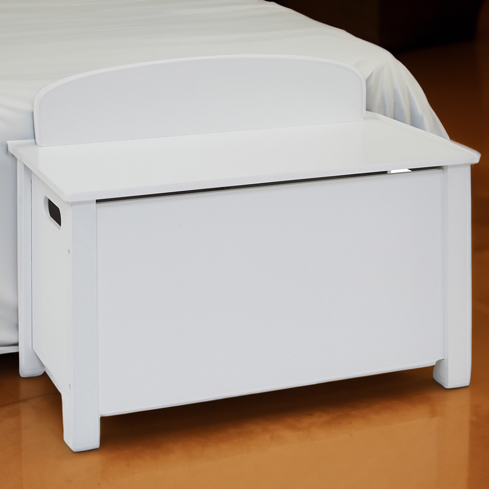 Liberty House Toys Kids White Toy Box | Wilko