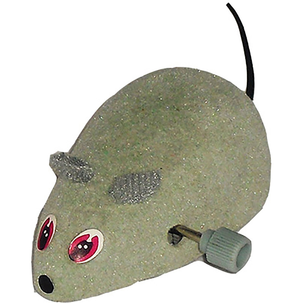 Good Girl Wind Up Grey Mouse Cat Toy | Wilko