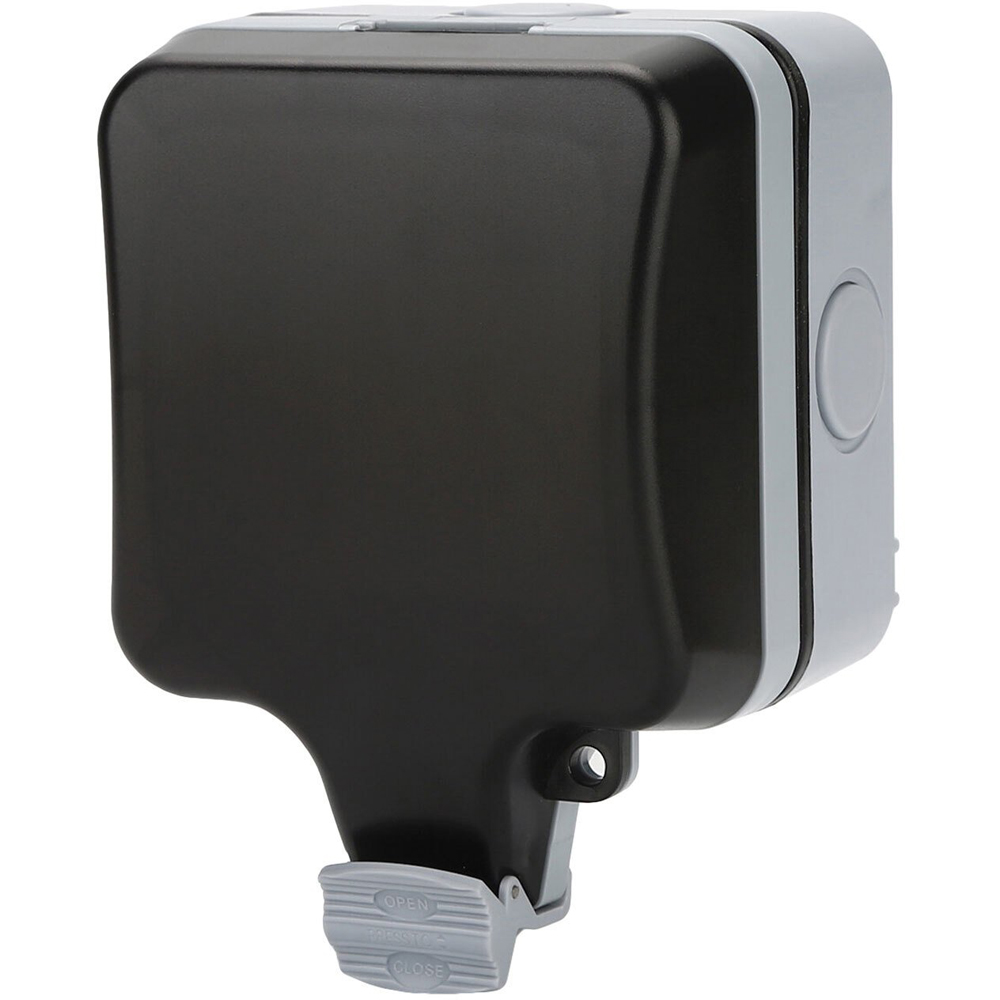 1 Gang Weatherproof Outdoor Switched Socket | Wilko 1 Gang Weatherproof Outdoor Switched Socket | Wilko