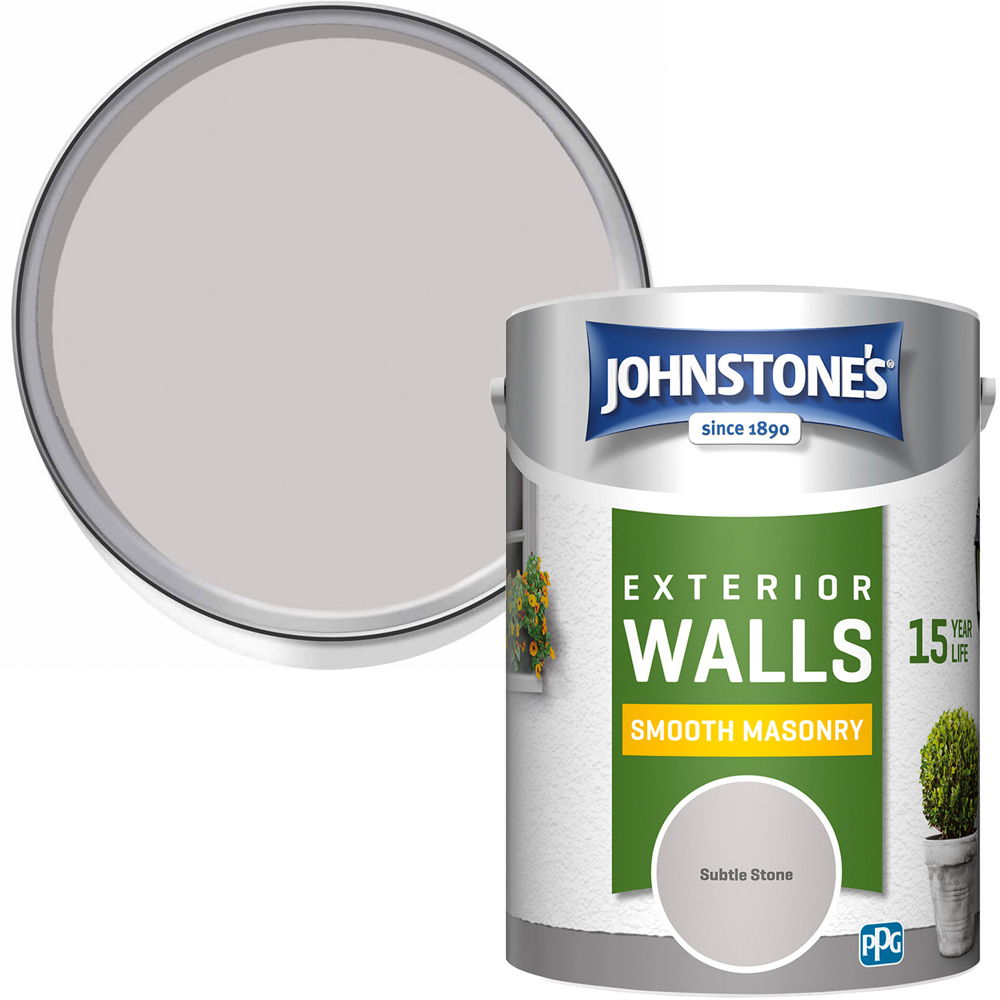Leyland Granocryl Smooth Masonry Subtle Stone Paint 5L | Wilko