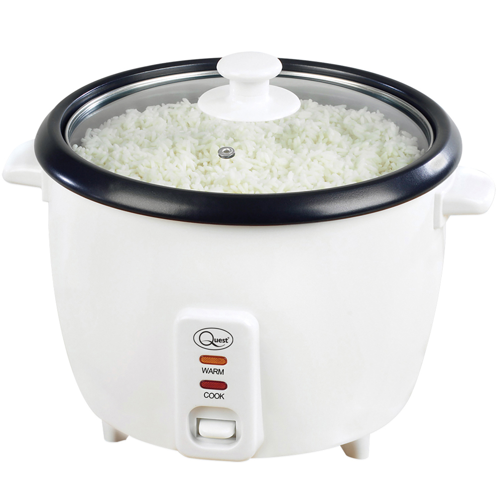 Quest White 800ml Rice Cooker 350W | Wilko
