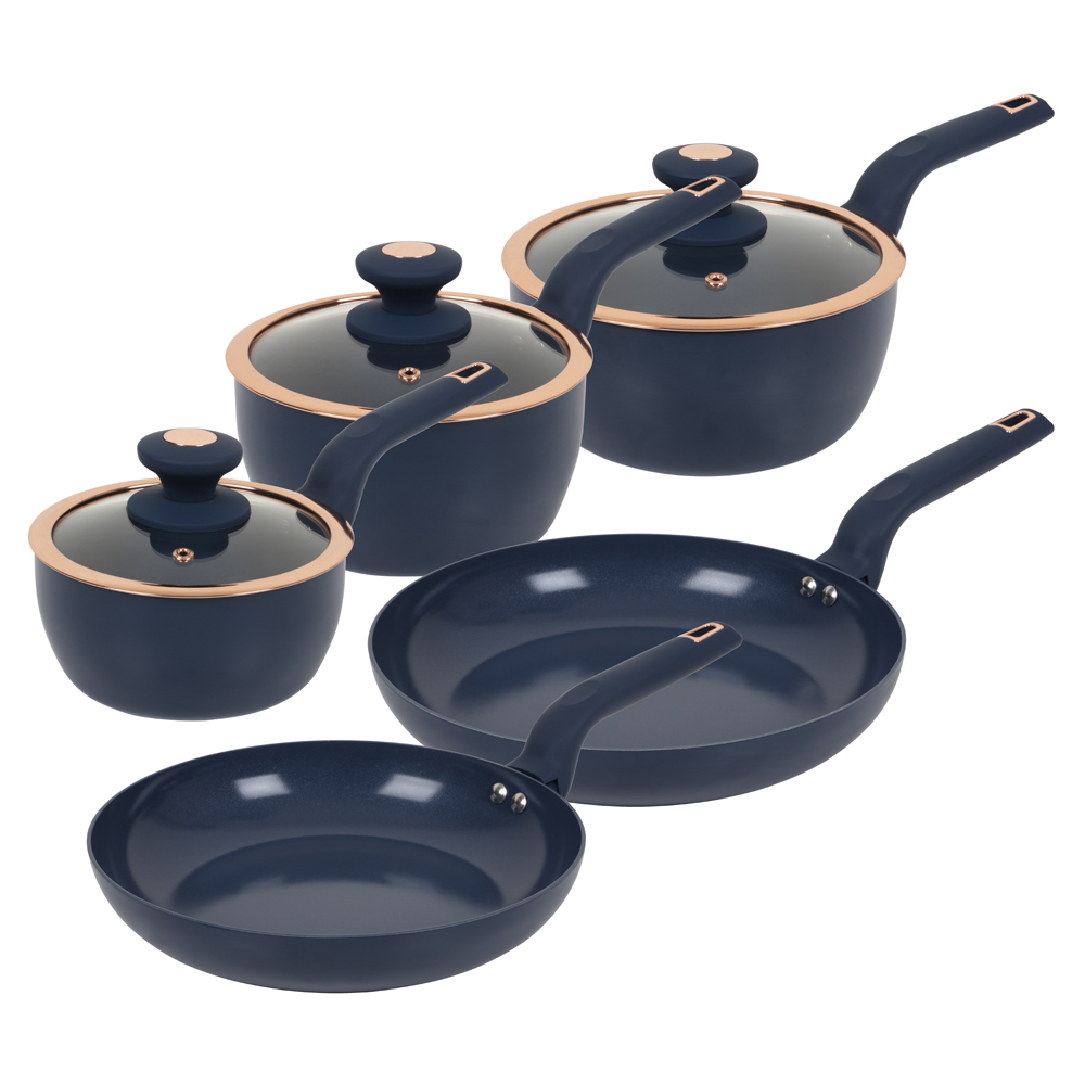 Tower 5 Piece Cavaletto Blur Cookware Set | Wilko