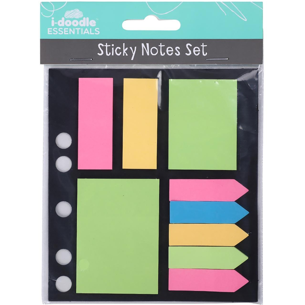 Neon Sticky Note Set | Wilko