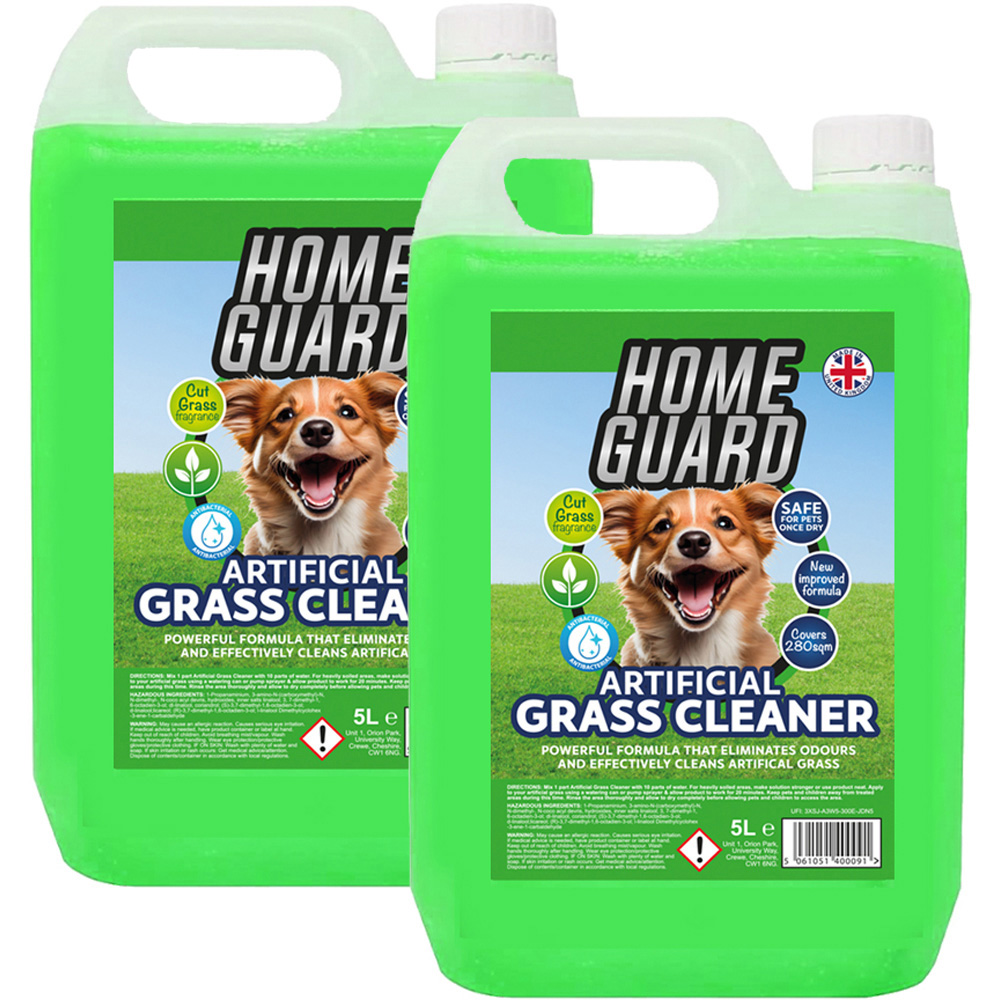 Home Guard Artificial Grass Cleaner 5L 2 Pack | Wilko