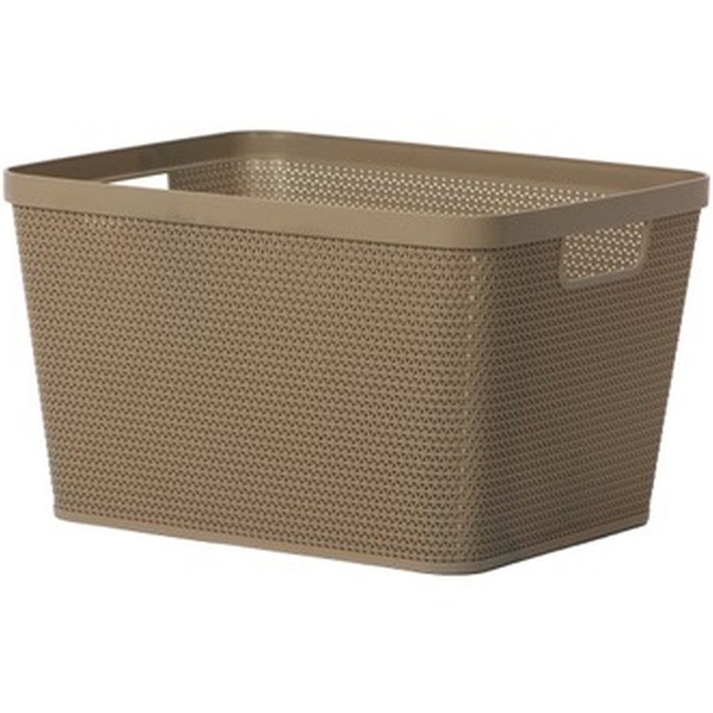 Brown Extra Large Leche Storage Basket | Wilko
