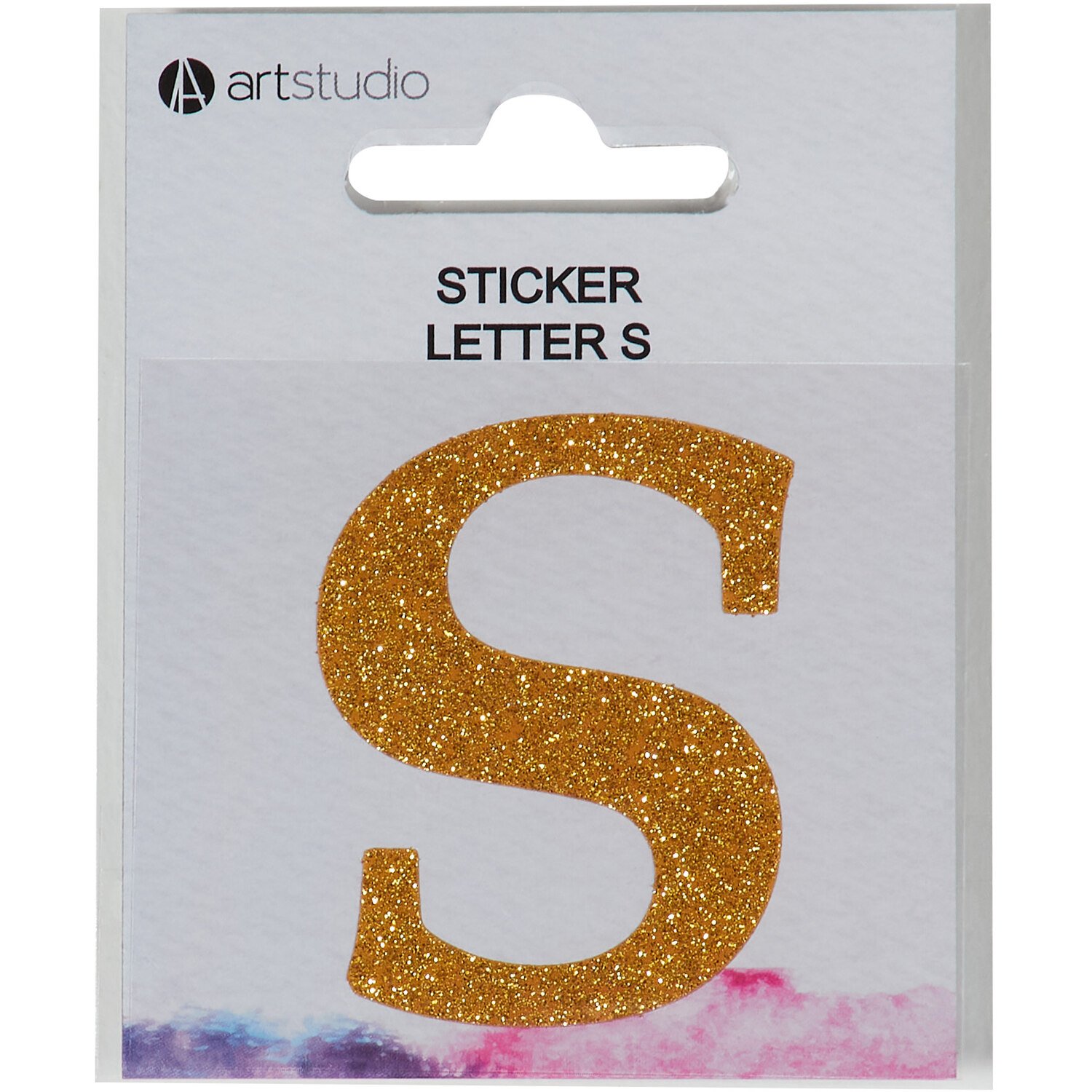 Art Studio Sticker Letter - Gold / S | Wilko