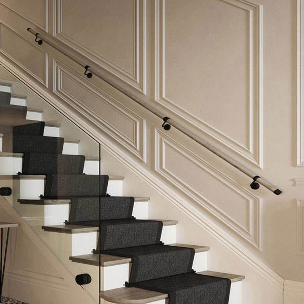 Rothley Drift Wood Stair Handrail Kit 3.6m | Wilko