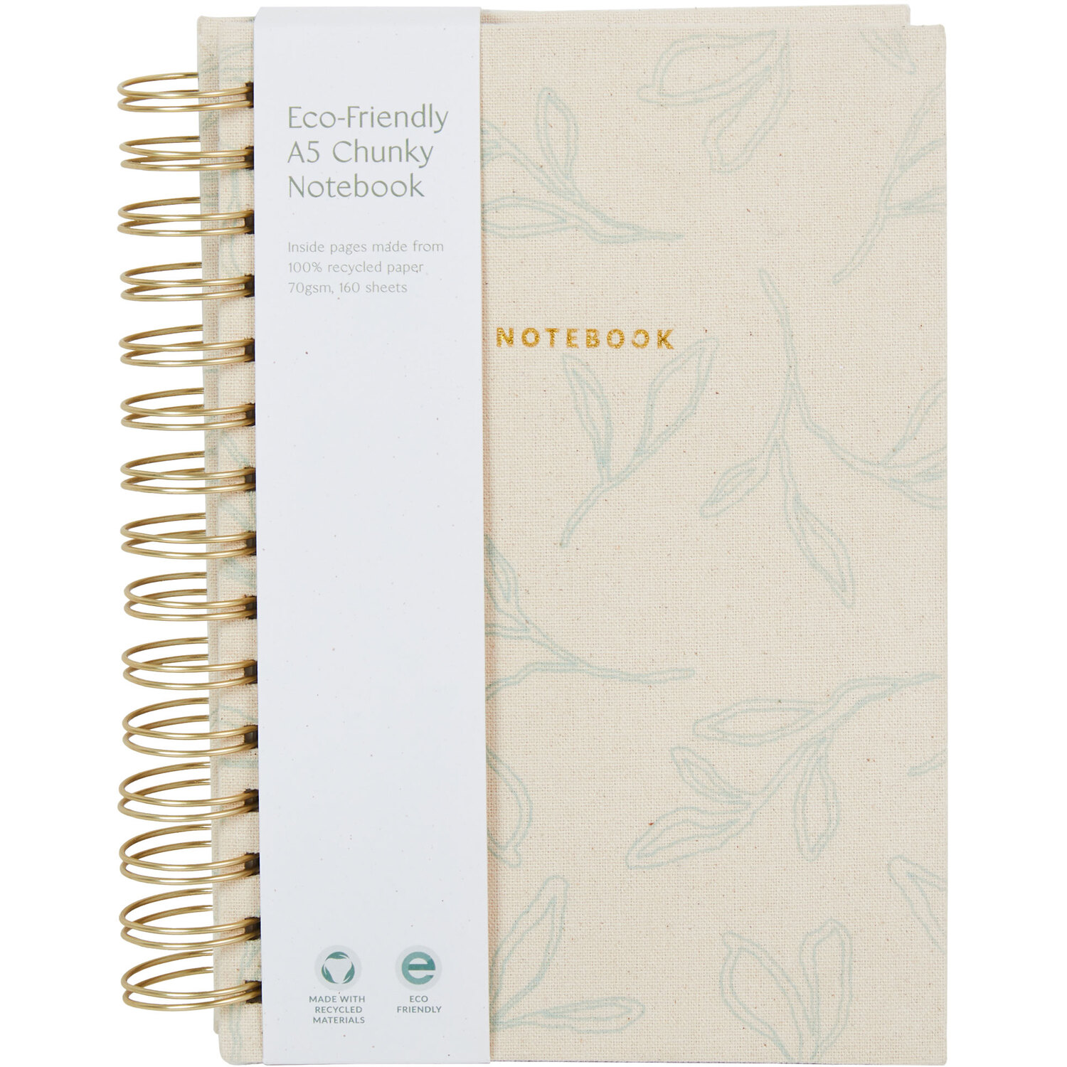 Eco A5 Chunky Notebook | Wilko