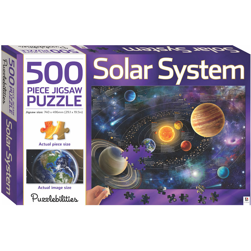 Hinkler 500 Piece Solar System Jigsaw Puzzle | Wilko