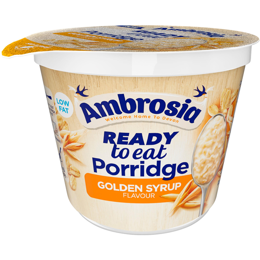 Ambrosia Golden Syrup Porridge 210g | Wilko