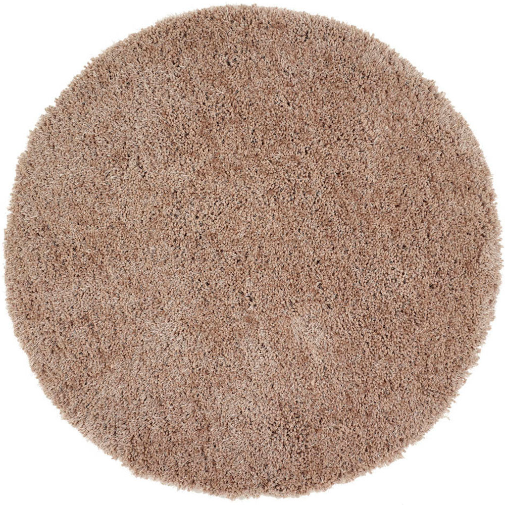 Origins Chicago Latte Round Rug 133cm | Wilko