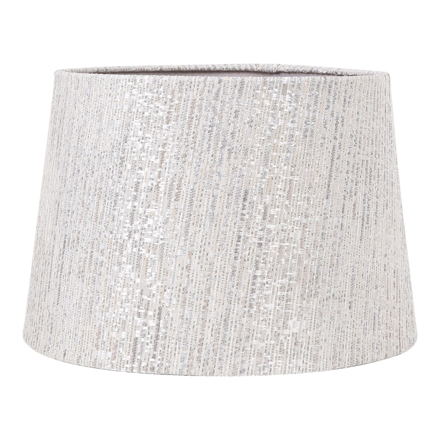 Grey Tapered Woven Lamp Shade 12 inch | Wilko