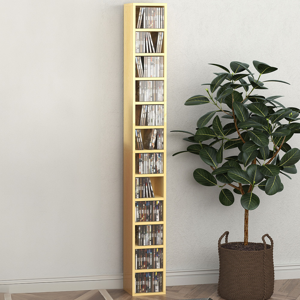 Portland 12 Tier Media Shelf Unit | Wilko