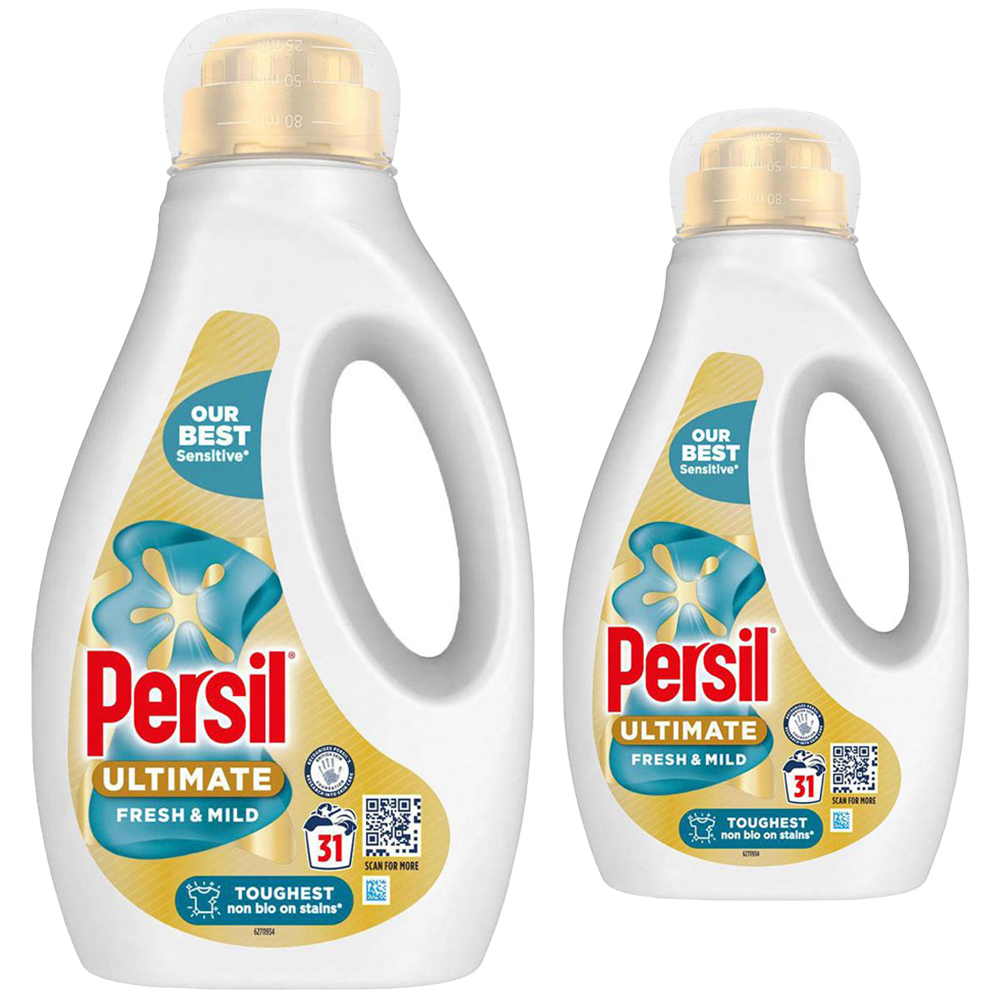 Persil Ultimate Fresh and Mild Liquid Detergent 31 Washes 837ml 2 Pack ...